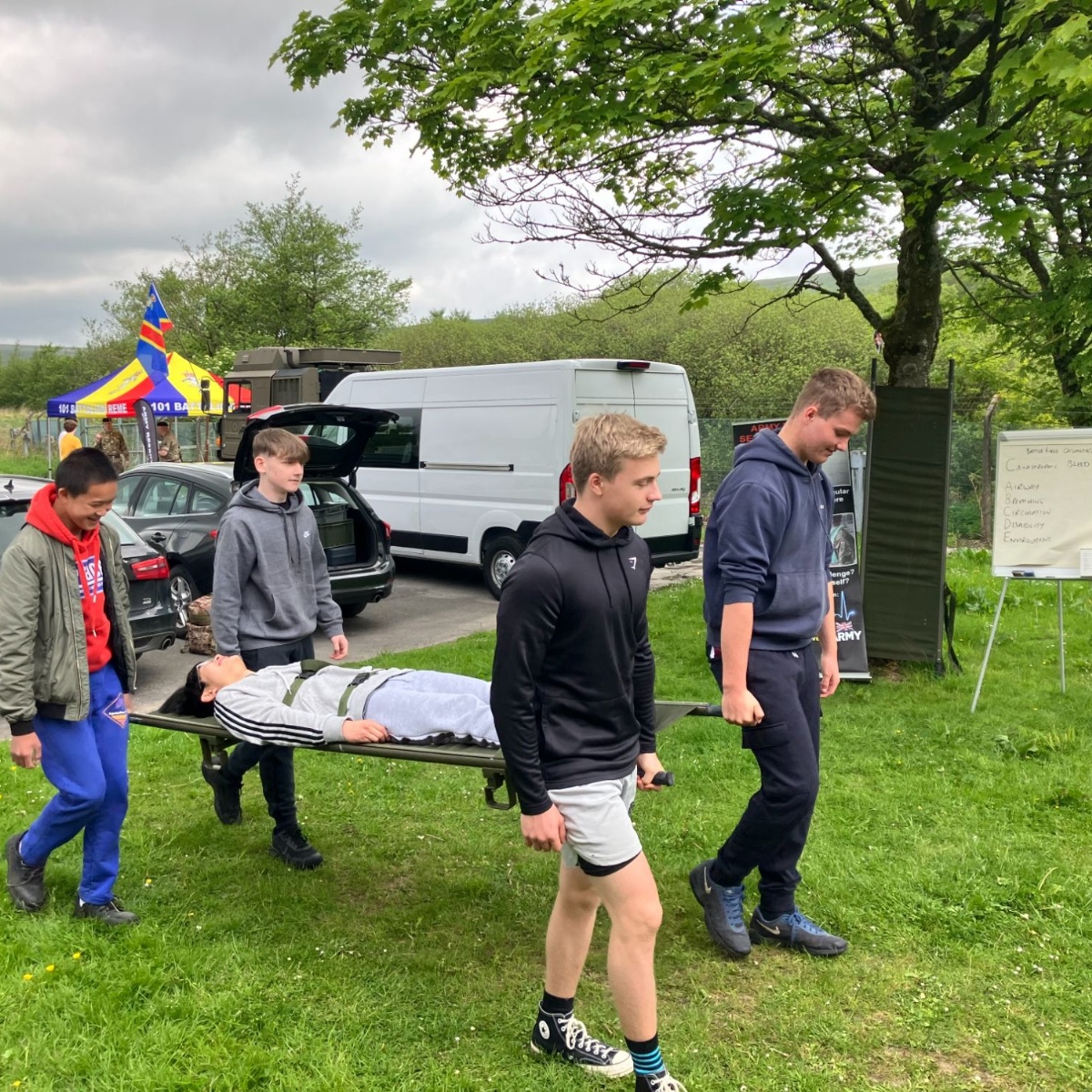 North Cestrian School - Character News - Y10 Army Day